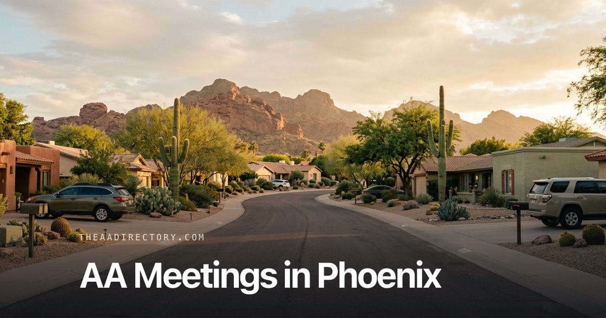 AA Meetings Near Me Phoenix, AZ | The AA Directory