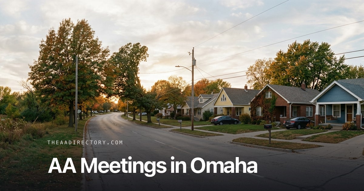 427 AA Meetings in Omaha, NE: Times & Schedule