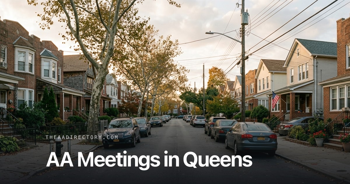 192 AA Meetings in Queens, NY: Times & Schedule