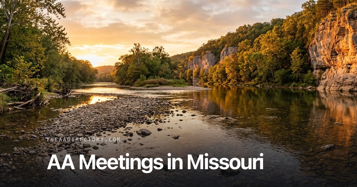 990 AA Meetings in Missouri | 255 Cities