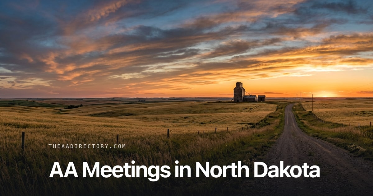 187 AA Meetings in North Dakota | 63 Cities