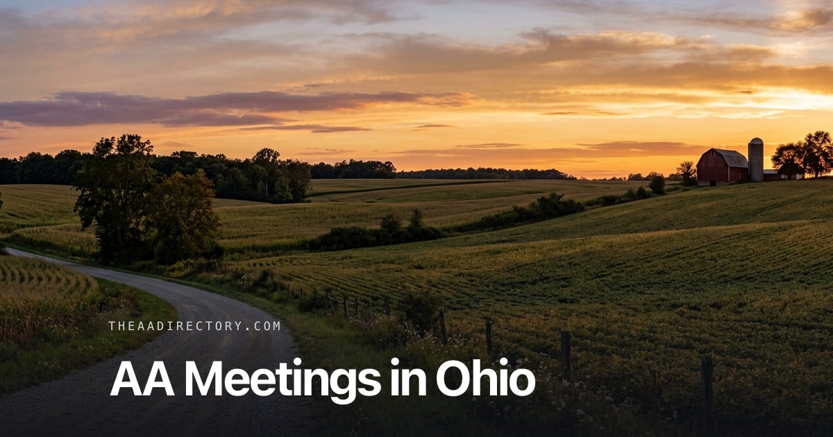 3,148 AA Meetings in Ohio | 446 Cities